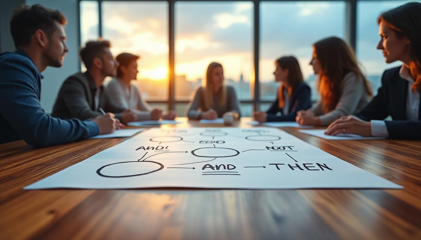 Les connecteurs logiques : tableau des différents types et de leur ...